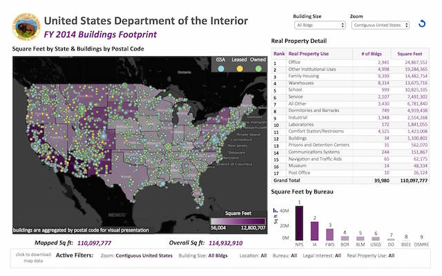 FY 2014 Department of the Interior Data Maps | U.S. Department of the ...