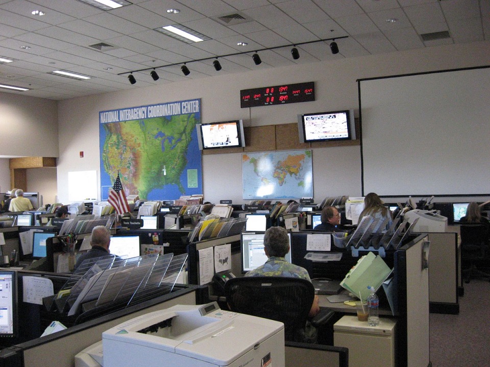 50 years of wildfire support: National Interagency Fire Center ...