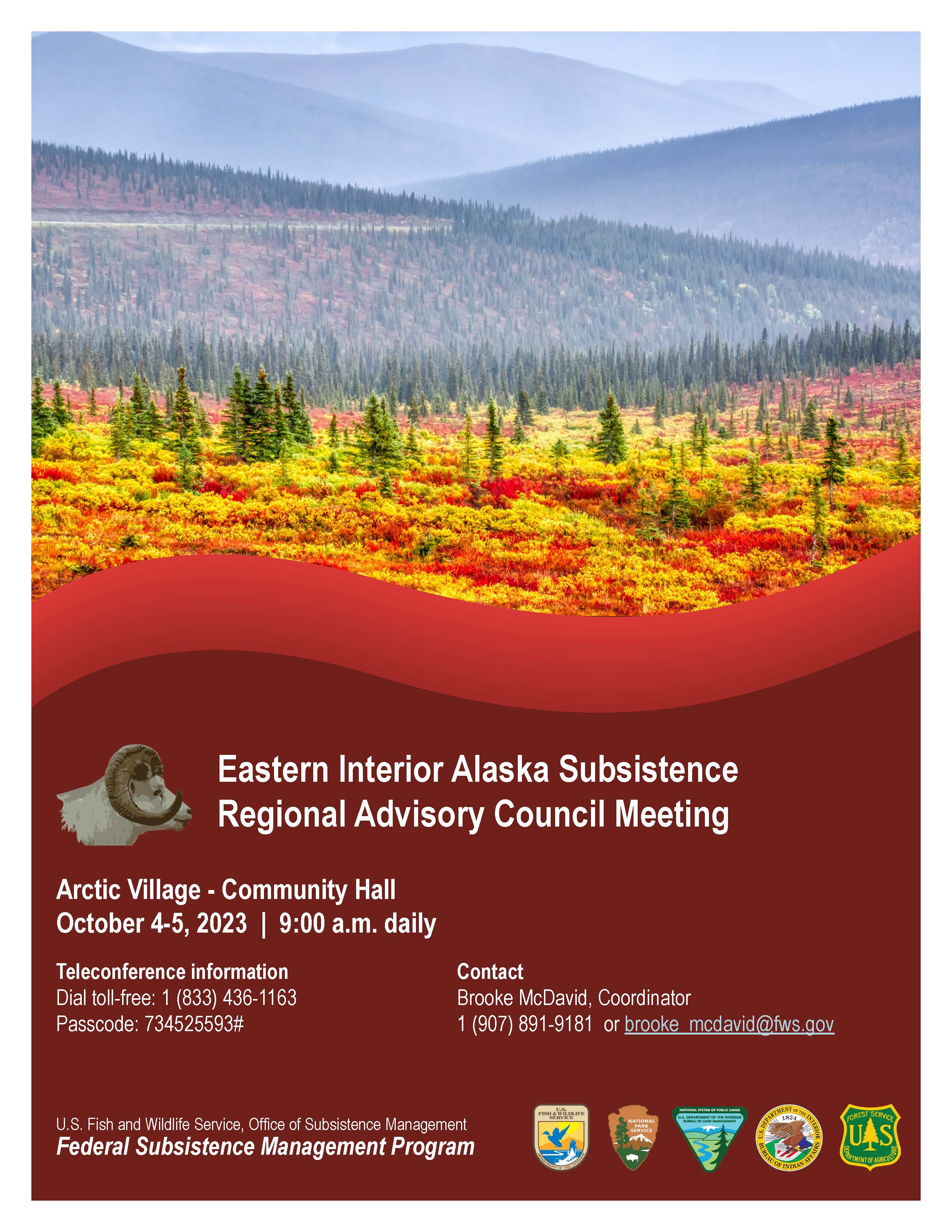 EIRAC Meeting Materials | U.S. Department of the Interior