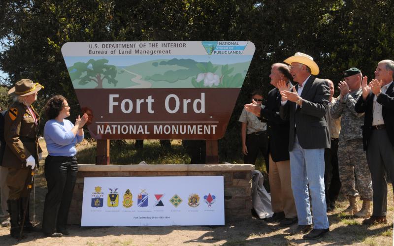 Photos: Fort Ord Monument | U.S. Department of the Interior