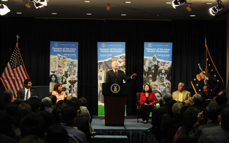 Photos: Department of Labor Hall of Honor Induction and Auditorium ...