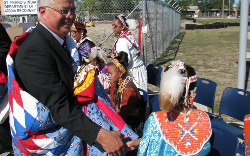 Echo Hawk Joins Ceremonial Groundbreaking for 4,000th ARRA Project | U ...