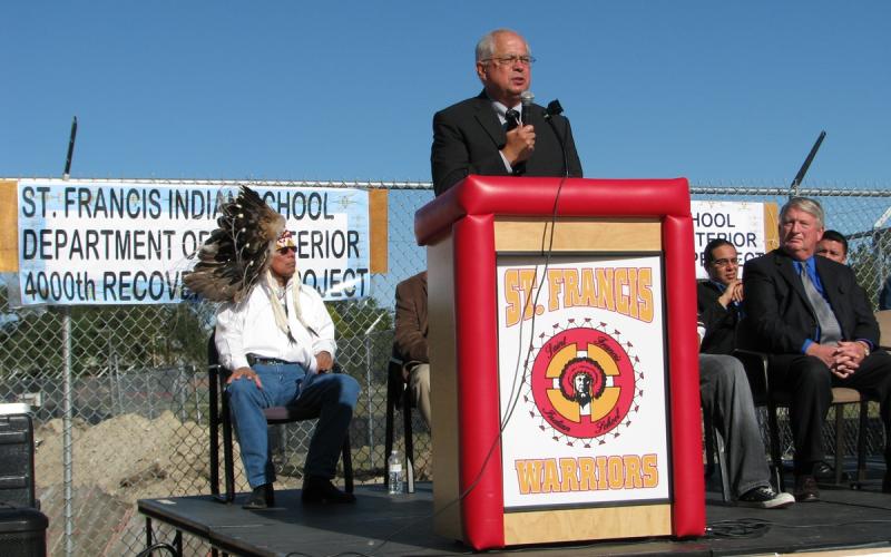 Echo Hawk Joins Ceremonial Groundbreaking for 4,000th ARRA Project | U ...