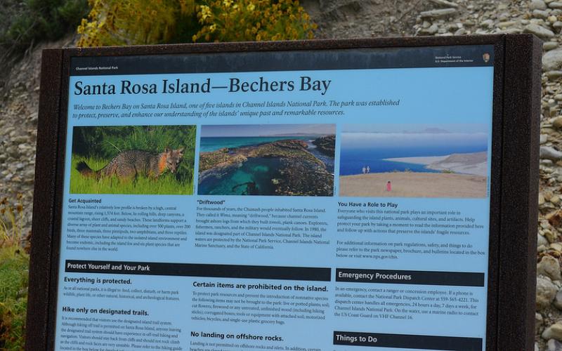 Santa-Rosa-Digital-Sign | U.S. Department of the Interior