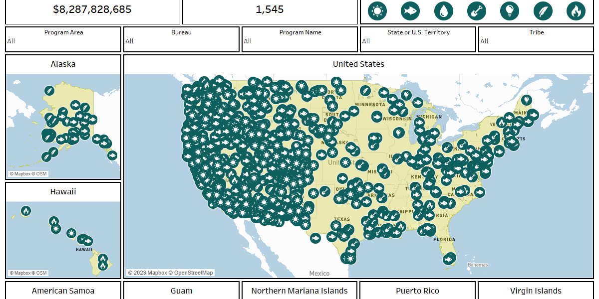 Interior Department Launches Map to Track Historic Resources Funded by ...