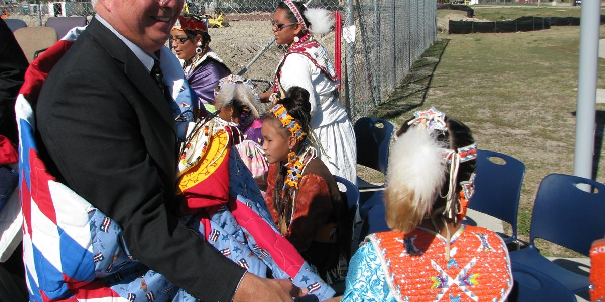 Echo Hawk Joins Ceremonial Groundbreaking for 4,000th ARRA Project | U ...