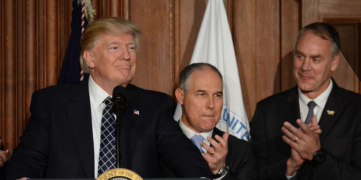 At the Signing of Executive Order on Energy | U.S. Department of the ...