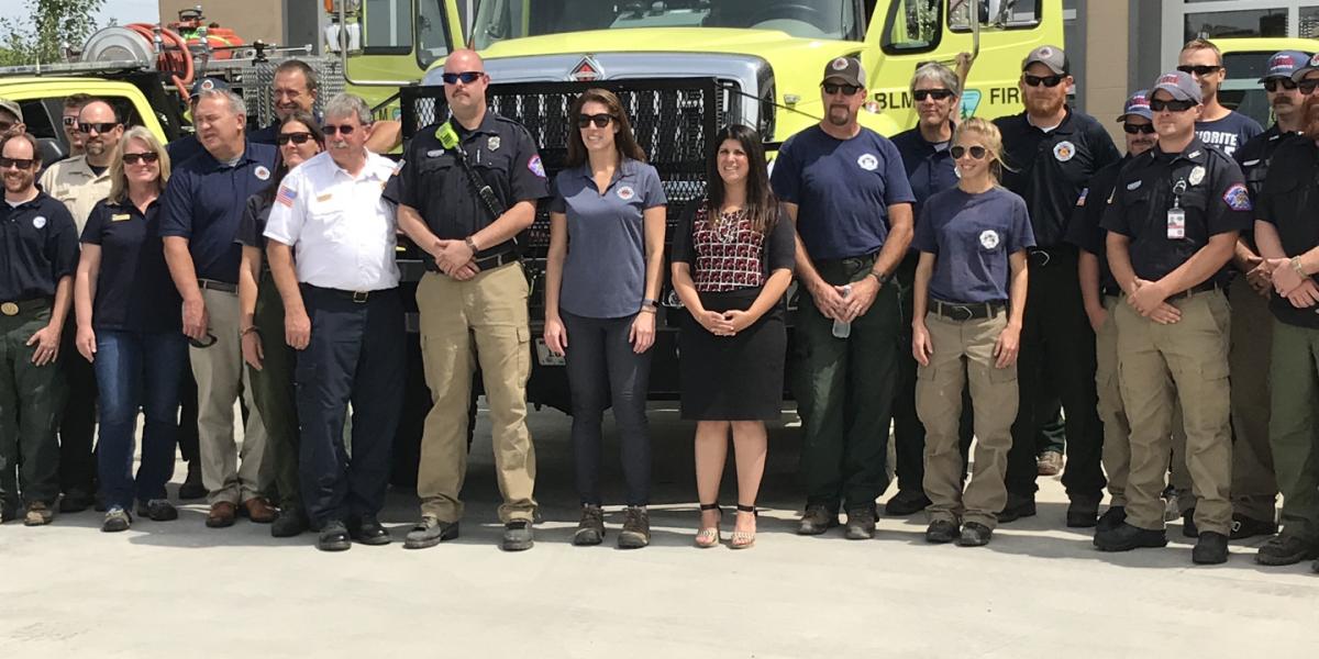 Interior Transfers Wildland Fire Engine to De Beque Fire Protection ...