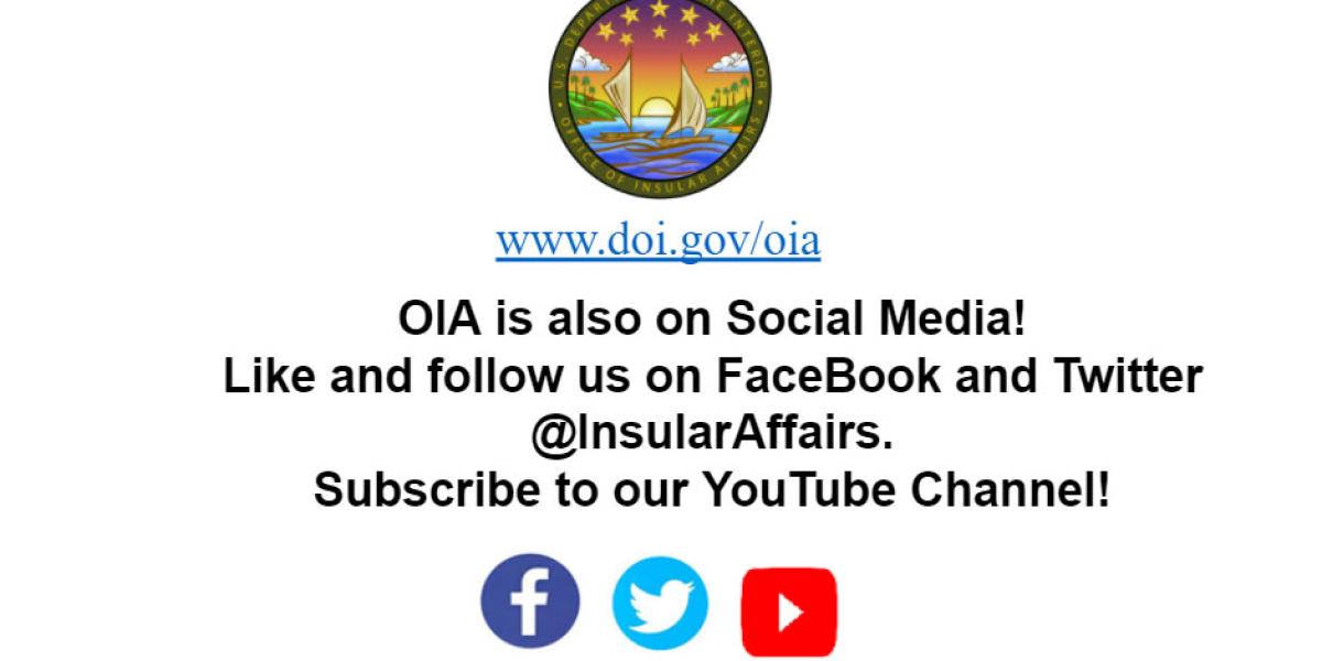 Find OIA on Social Media | U.S. Department of the Interior