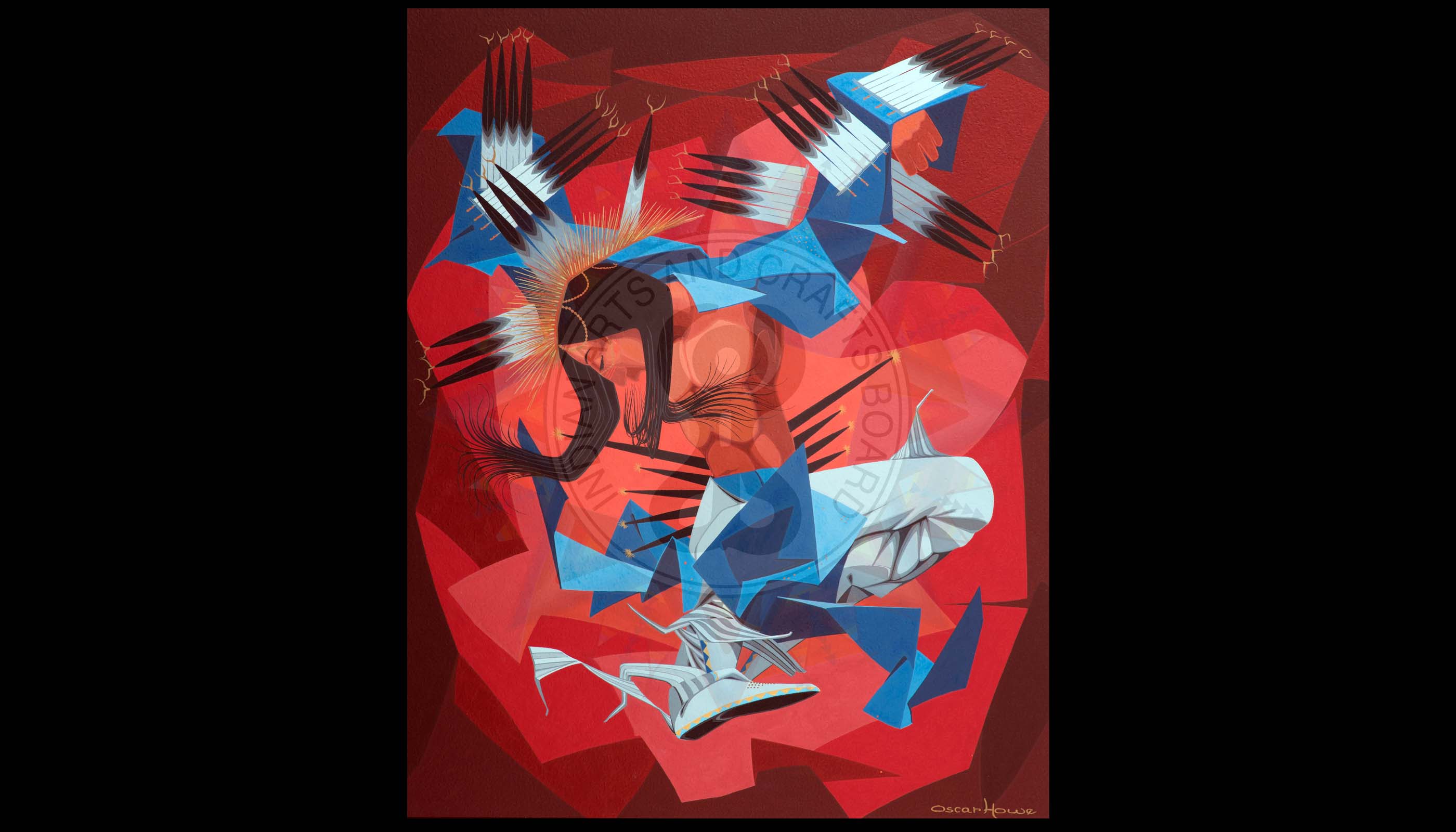 TREASURES OF THE IACB: OSCAR HOWE, DAKOTA EAGLE DANCER (1962) | U.S ...