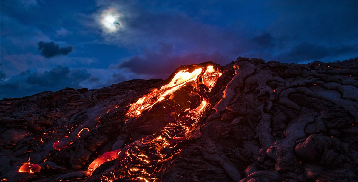 Molten Lava Moon
