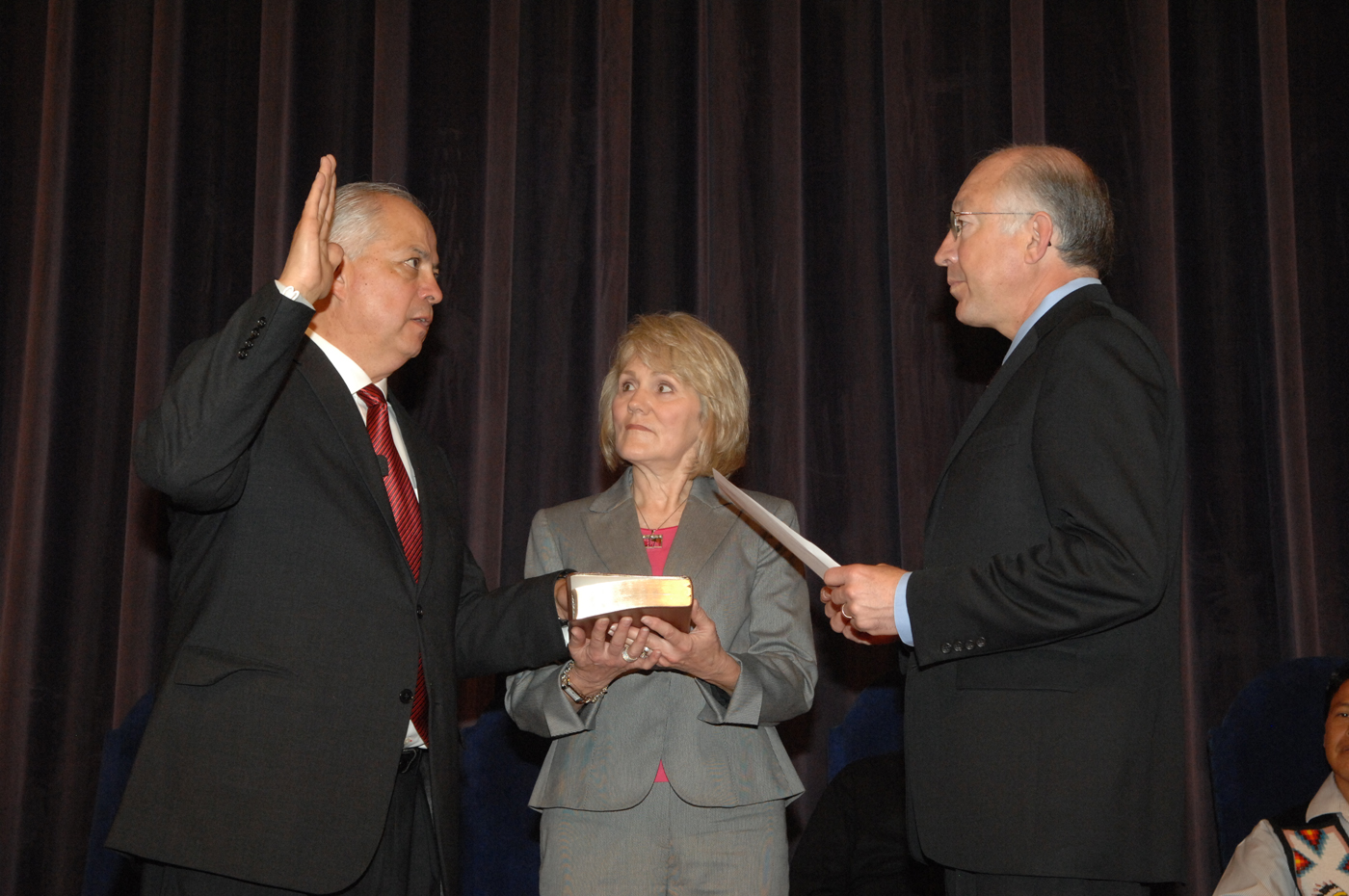 Ceremonial Swearing in Ceremony Held for Assistant Secretary for Indian ...
