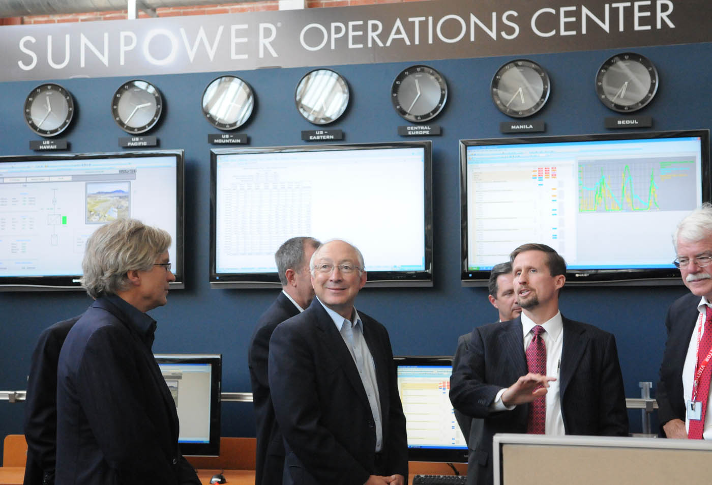 Secretary Salazar Tours SunPower R&D Facility in California | U.S ...