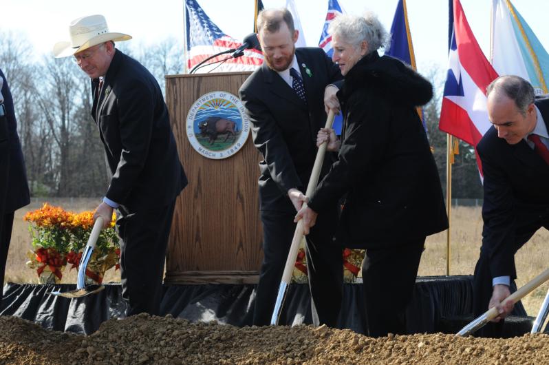 Secretary Salazar, Governor Rendell, Senator Casey and Others Break ...