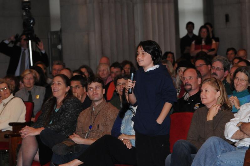 Dr. Jane Goodall, presented a lecture “Conservation and Communities ...