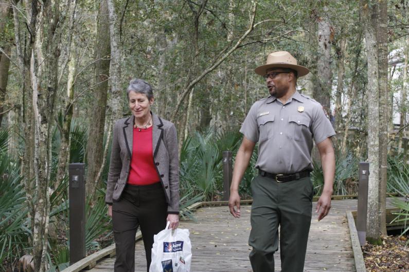 Secretary Jewell Visits Jean Lafitte National Historic Park and ...
