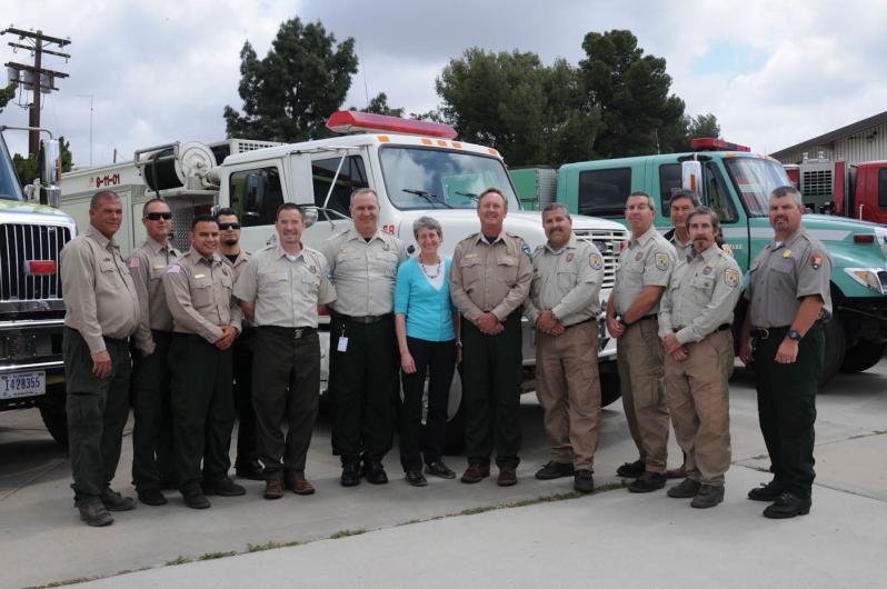 Secretary Jewell and CAL FIRE Teamed Up to Raise Awareness in ...