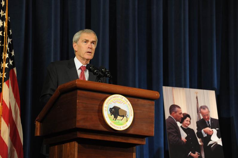 Secretary Salazar Attends Main Interior Building's Renaming Ceremony ...