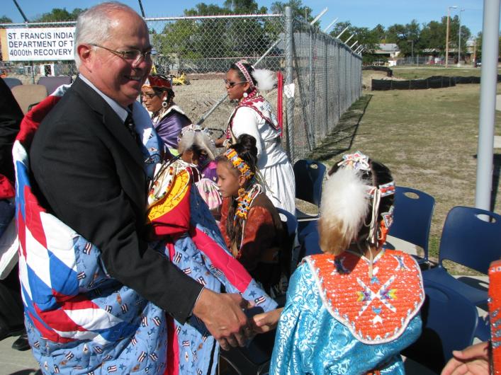 Echo Hawk Joins Ceremonial Groundbreaking for 4,000th ARRA Project | U ...