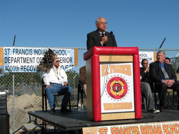 Echo Hawk Joins Ceremonial Groundbreaking for 4,000th ARRA Project | U ...