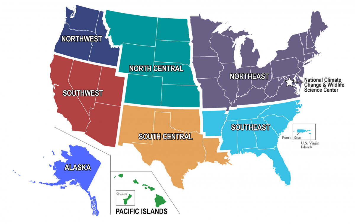 CSC Regions | U.S. Department of the Interior CSC Regions | U.S. Department of the Interior